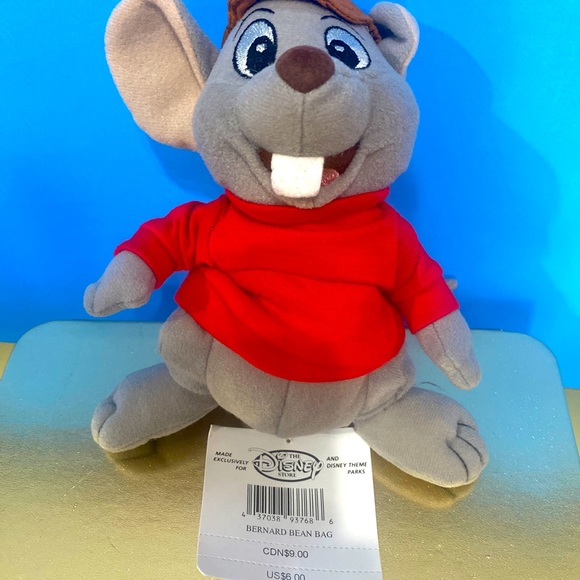 Disney | Toys | Disney Store Nwt Vintage 99s The Rescuers Bean Bag ...